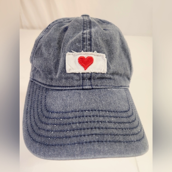 Home Free | Accessories | Kansas Blue Denim Hat Cap With State Shape ...
